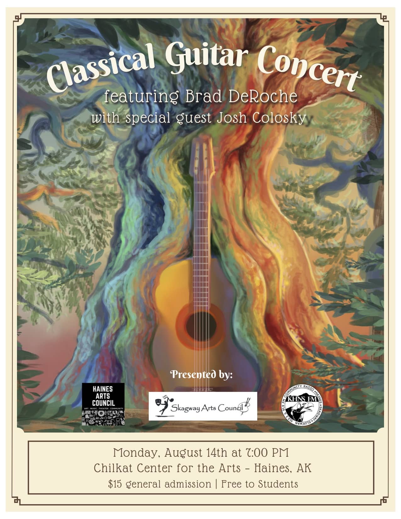 Classical Guitar Concert - Chilkat Center for the Arts