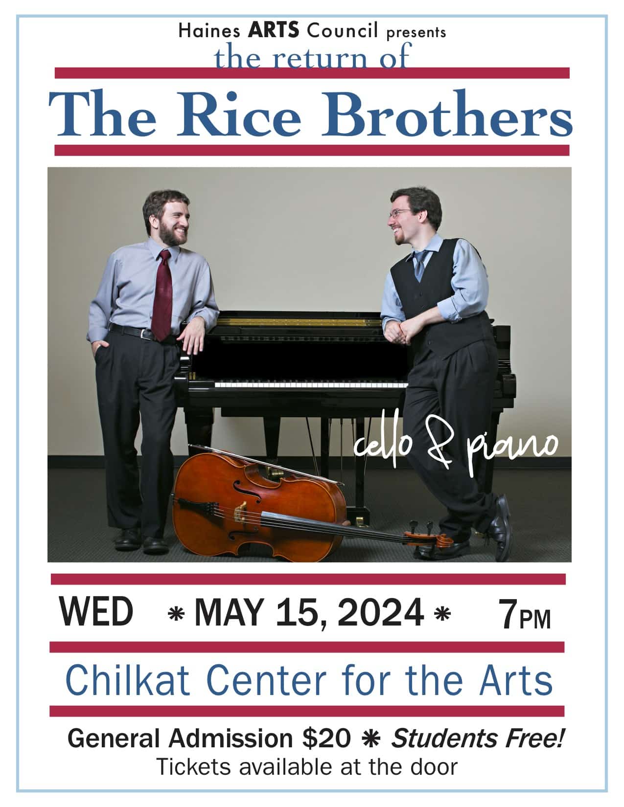 The Rice Brothers - Chilkat Center for the Arts